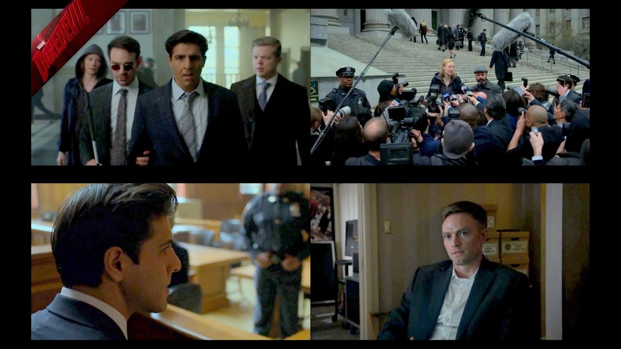 DAREDEVIL 3X12 - Lo juro - Matt/Daredevil, Nadeem, Karen, Foggy ...
