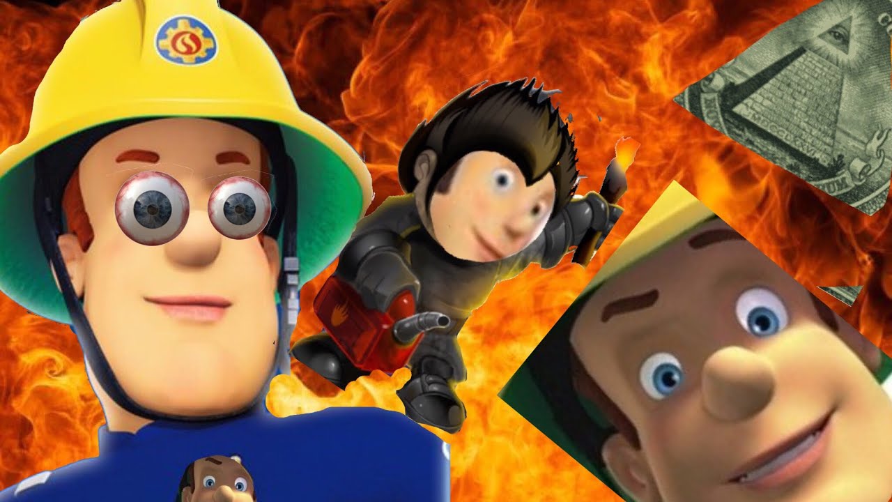 I made my own MLG fire man Sam - YouTube
