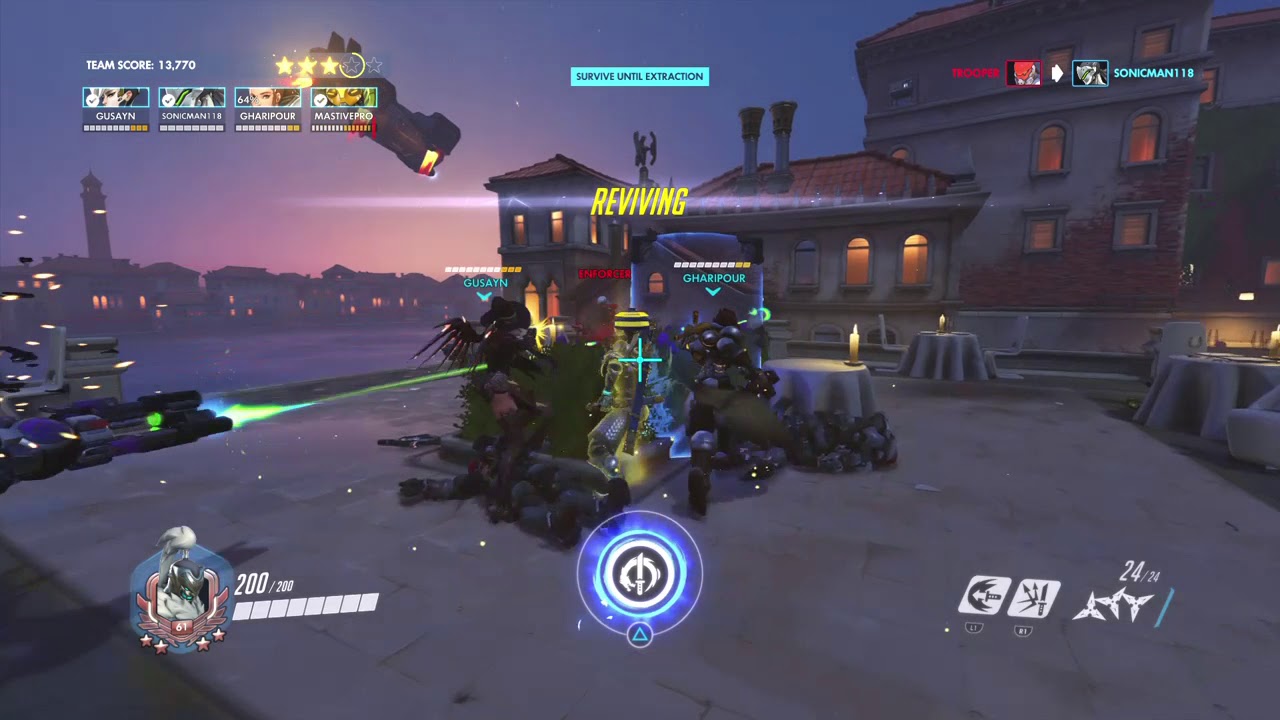 LONGEST PVE MATCH EVER!!! [Overwatch: Retribution(Legendary mode ...