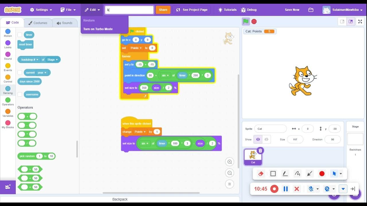 How to make... A CLICKER GAME! On Scratch! - YouTube