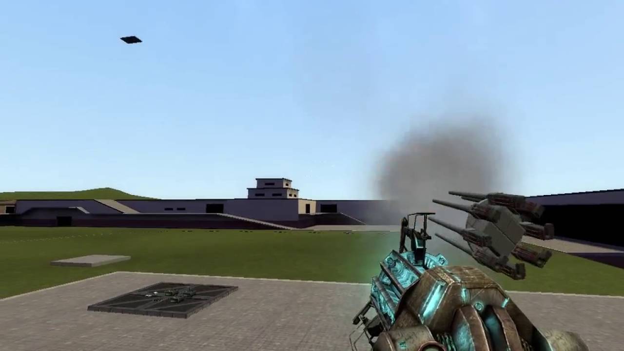Gmod ACF 8 barrel 50mm "Minigun" - YouTube