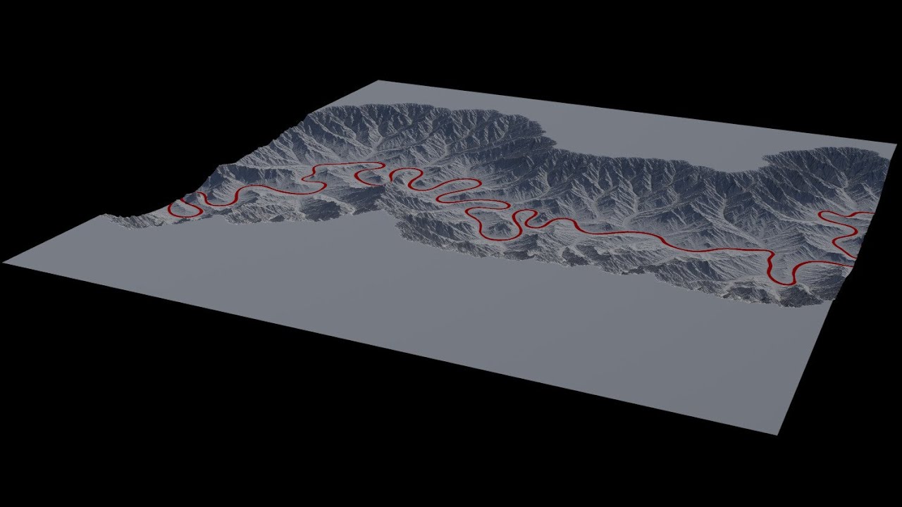Creating a Detailed River Valley in 2 Minutes using KTT for Houdini ...
