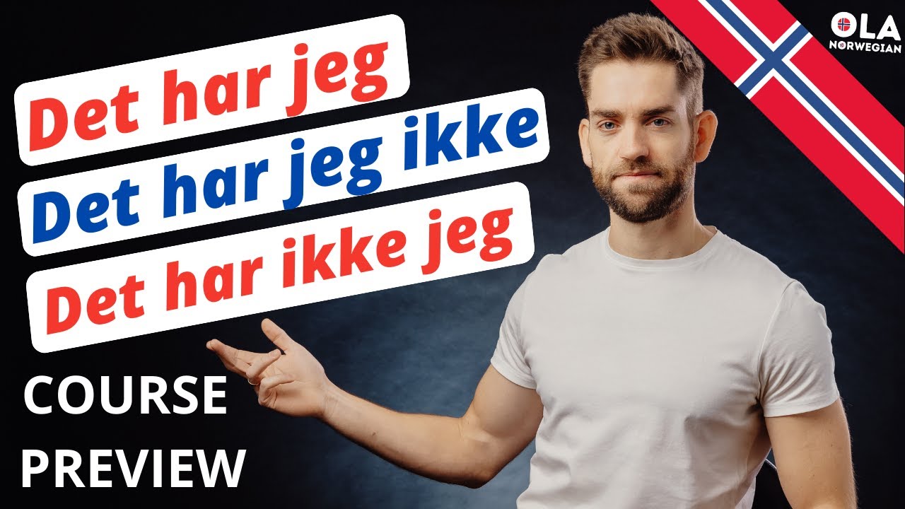 DET-setninger: DET som objekt. Preview 2/10 - YouTube