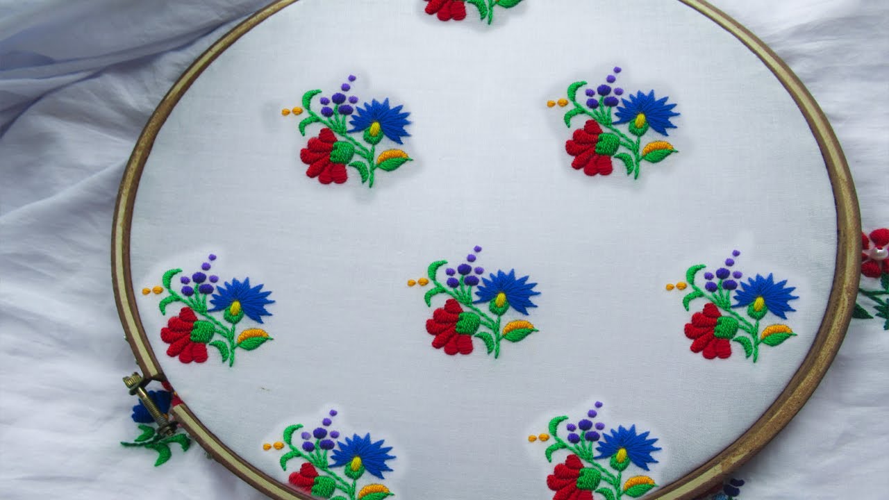 Amazing all over embroidery design,all over embroidery stitch, all over ...