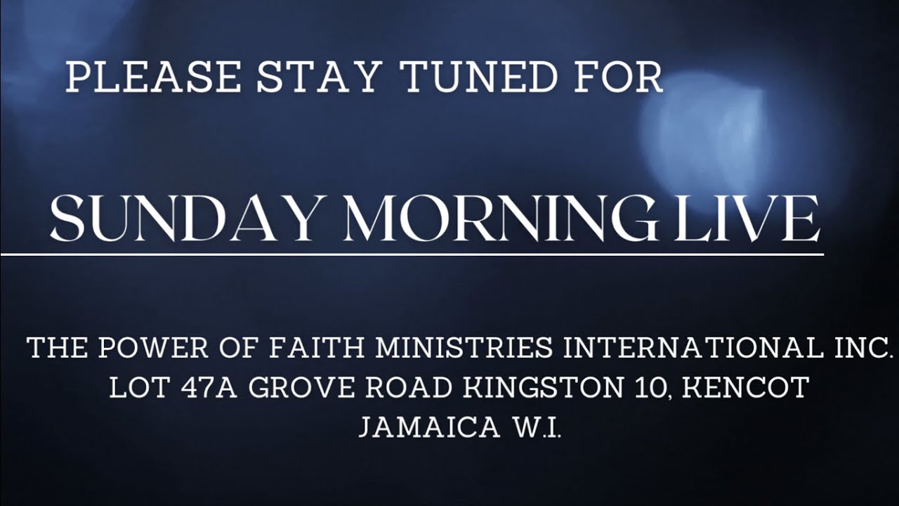 Minister Maxine Murray- Sunday Morning Live - July 23, 2023 - YouTube