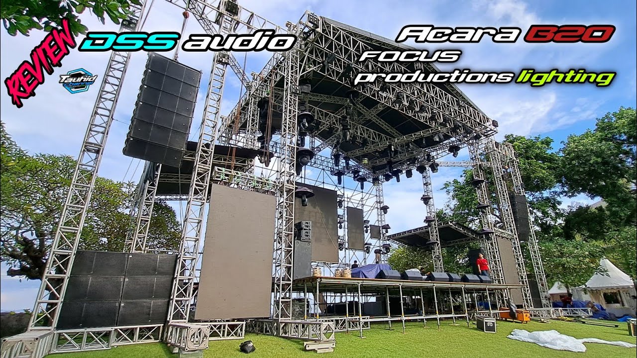 Review DSS music sound system full D.A.S ft focus production acara B20 ...