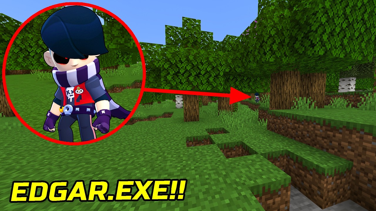 Minecraftta Edgar Buldum! *GERÇEK* Minecraft EDGAR.EXE - YouTube