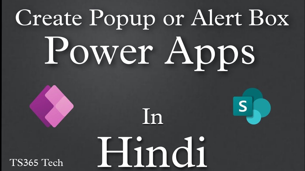 Power Apps popup in Hindi | Power Apps in Hindi - YouTube