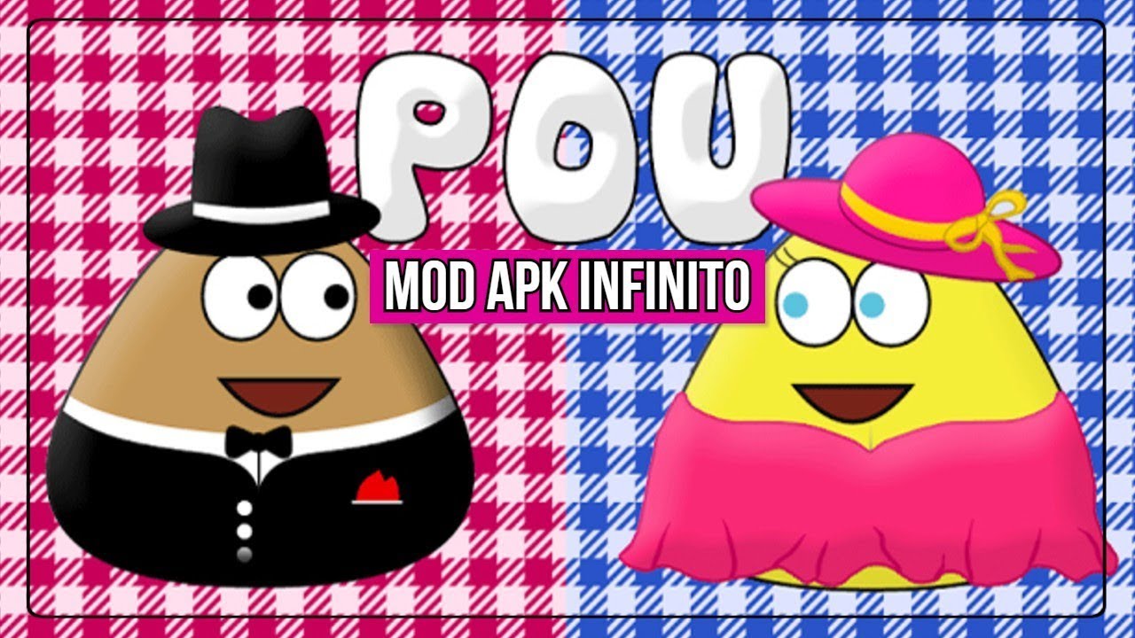 Pou v1.4.77 Mod Apk DINHEIRO INFINITO - YouTube