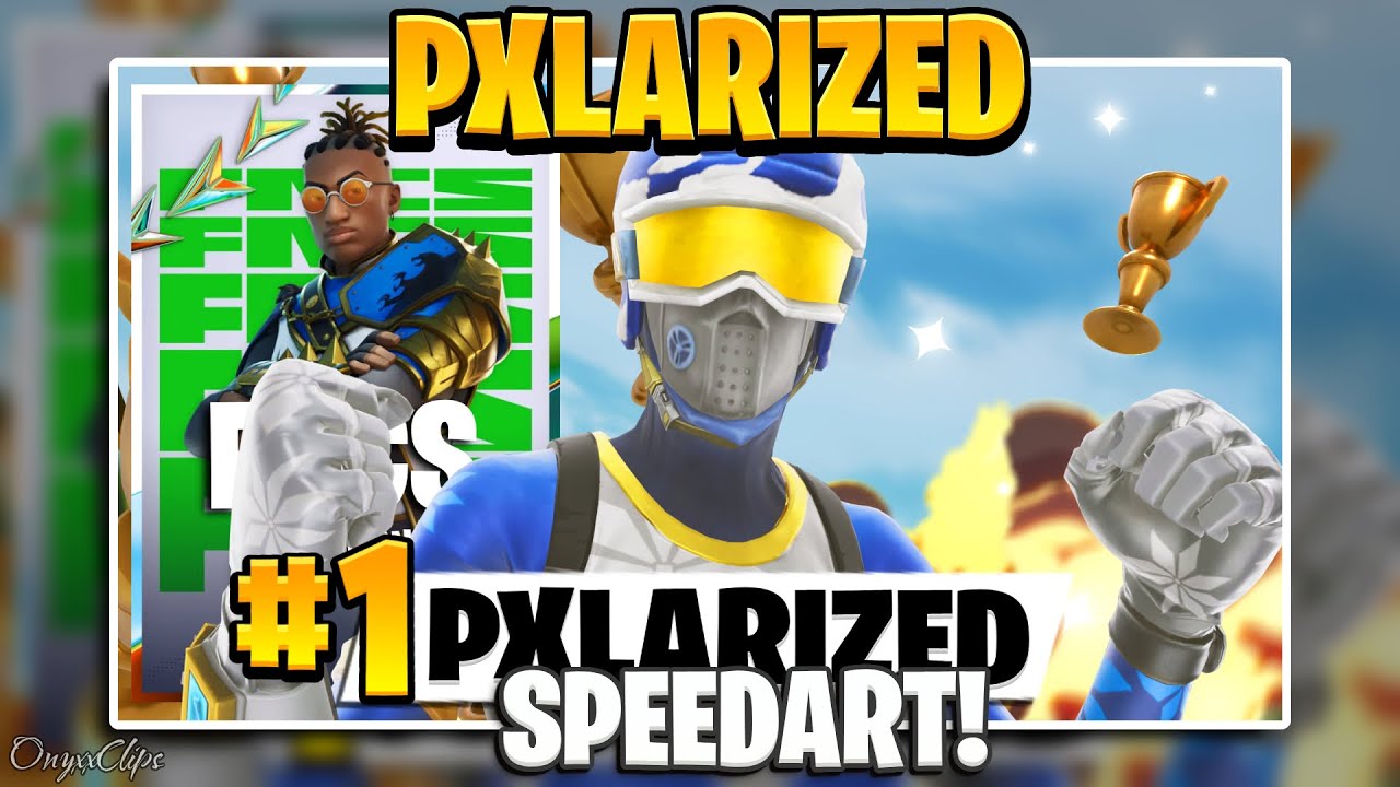 Thumbnail SPEEDART for *Pxlarized* │ 🎨 Onyxx - YouTube