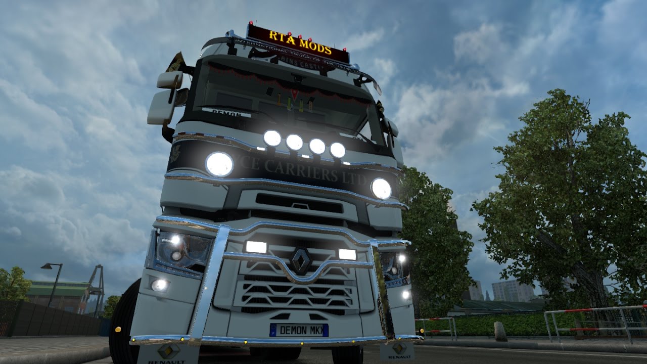 [ETS 2 v1.26] RENAULT T V6.2 RTA MOD + TUNING + SOUND - YouTube