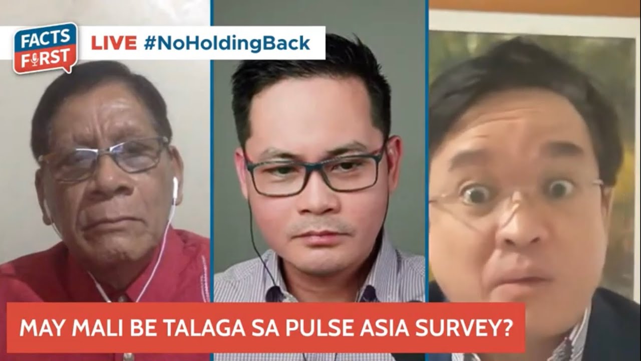 Bakit may mga REKLAMO sa Pulse Asia survey? | #FactsFirstLive - YouTube