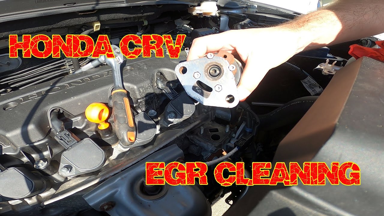🔧 Honda CRV EGR valve cleaning - YouTube