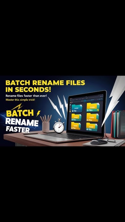 Rename Multiple Files In Seconds Techtipspro Youtube