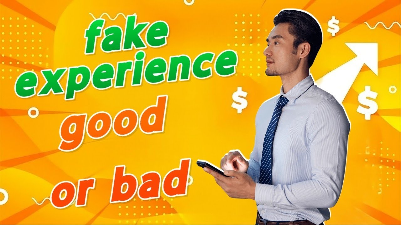 fake experience in software good or bad - YouTube