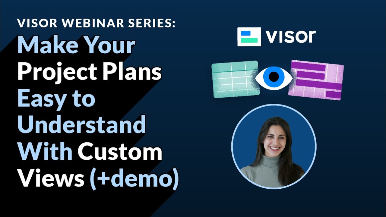 Make Your Project Plans Easy to Understand With Custom Views in Visor ...