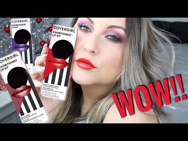 Covergirl Exhibitionist Metallic Lipstick Review | Lipstutorial.org