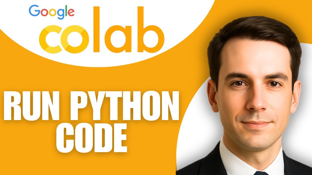How To Run Python Code In Google Colab - YouTube