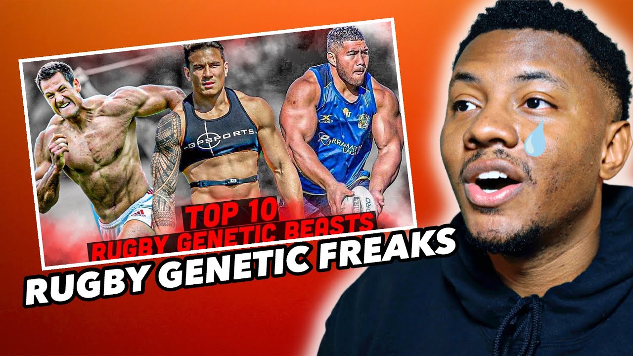 Top 10 GENETIC FREAKS Of Rugby REACTION! - YouTube