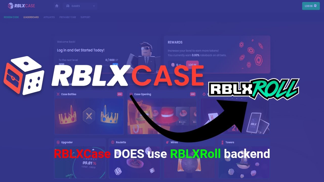 RBLXCase DOES use RBLXRoll backend - YouTube