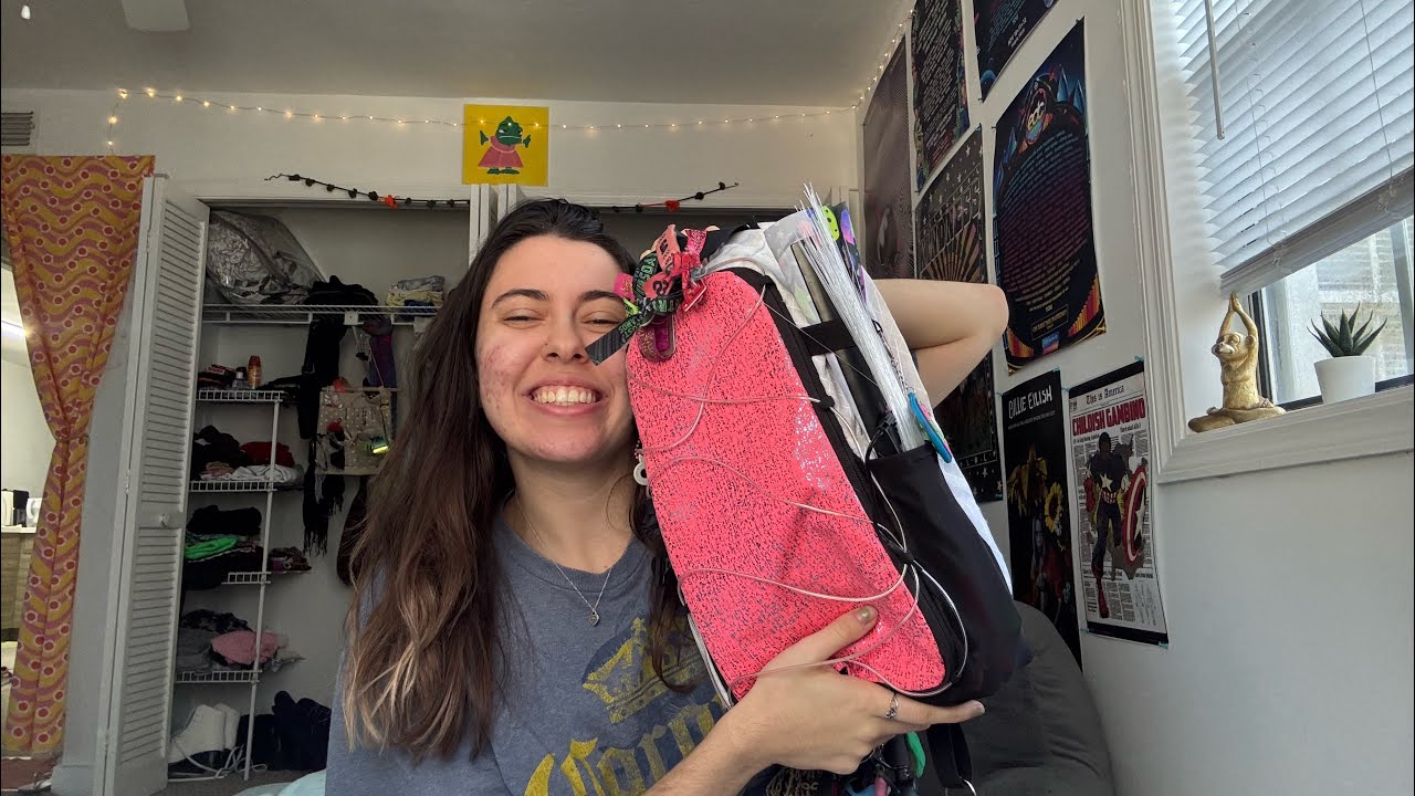 ASMR: what's in my rave bag (lunchbox) - YouTube