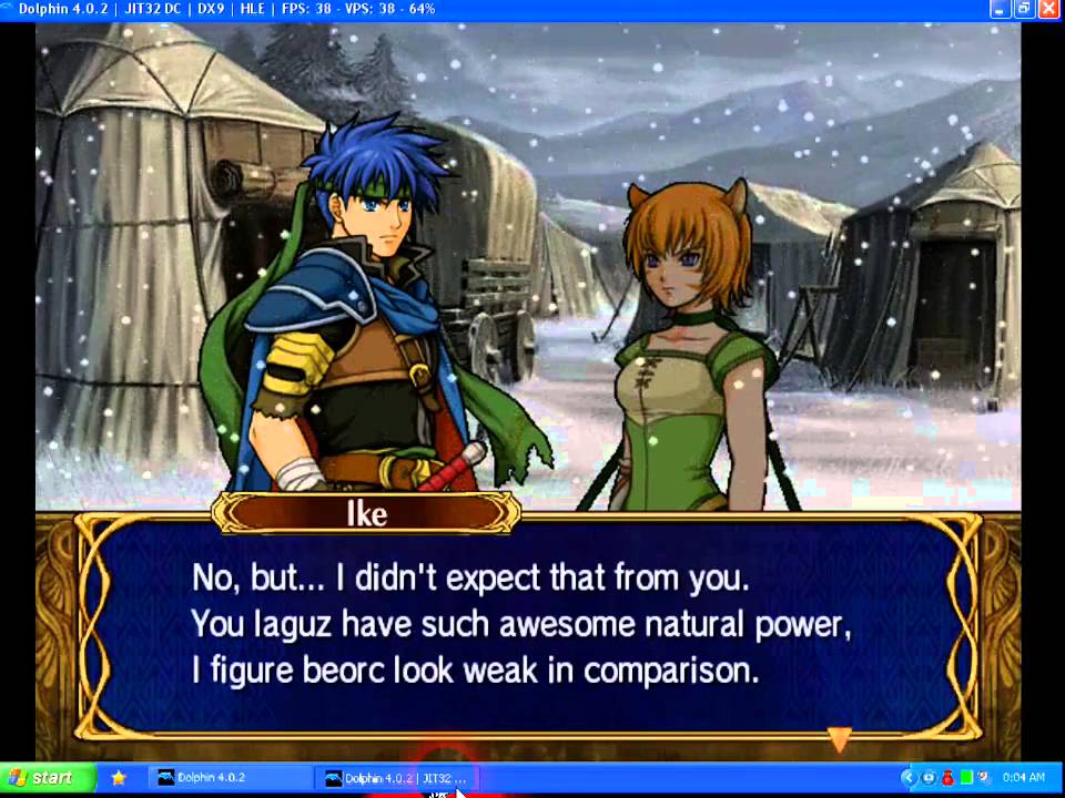 Ike talk Lethe support B Fire Emblem 9 Game Cube - YouTube