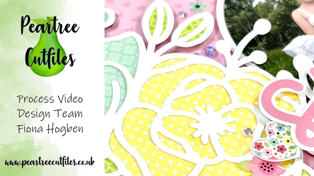 Sweet Peartree Cutfiles Dt Scrapbook Process Video Youtube