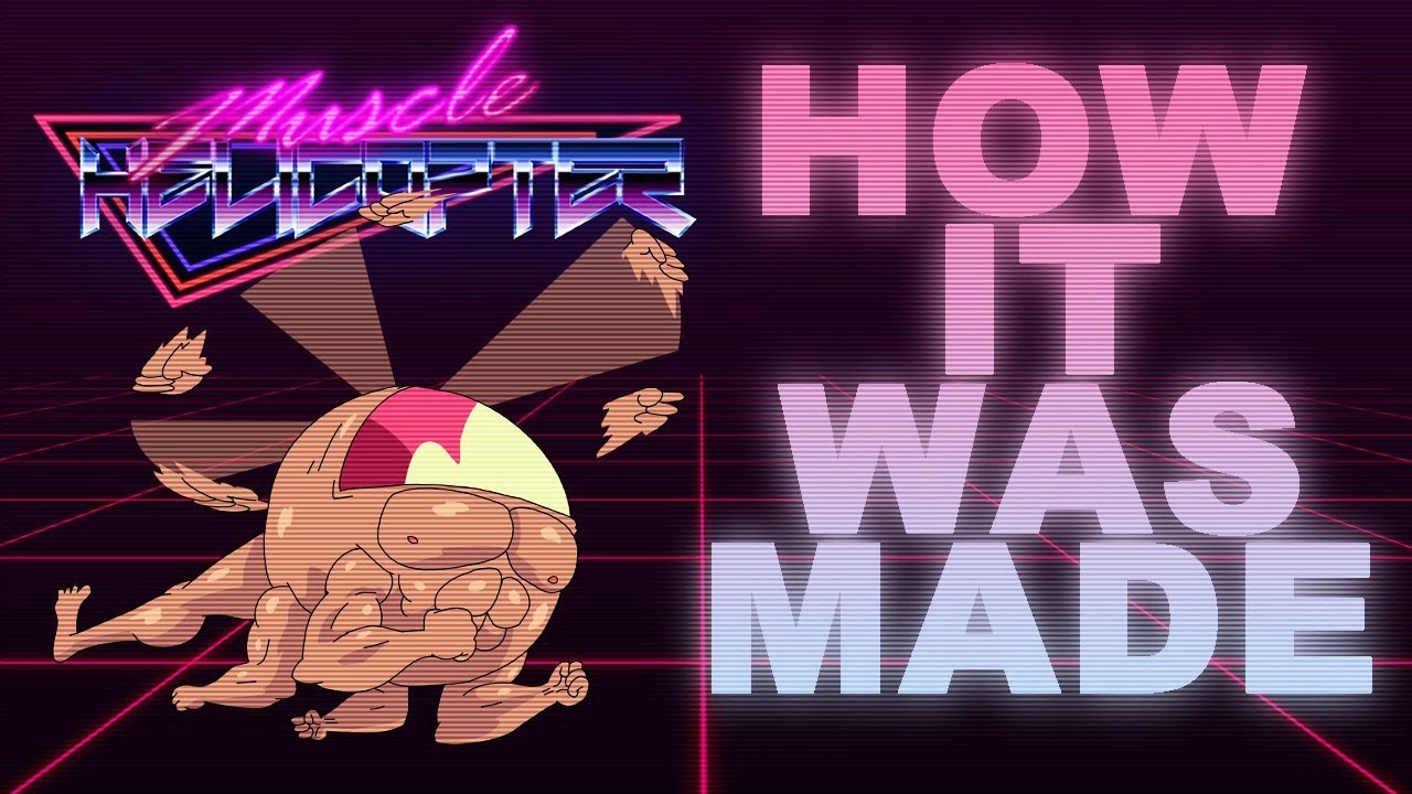 Making the MUSCLE HELICOPTER - YouTube