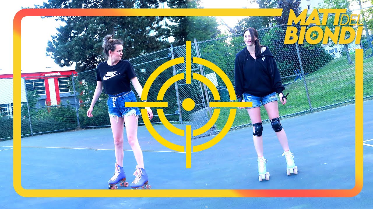 Roller skating Girls are MOVING TARGETS! ★ VLOG - YouTube