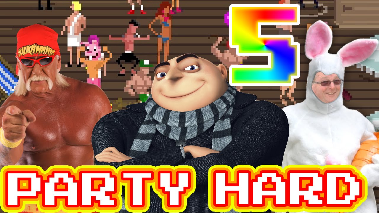GRU, HULK HOGAN AND A BUNNY! | Party Hard: Boat Party - YouTube