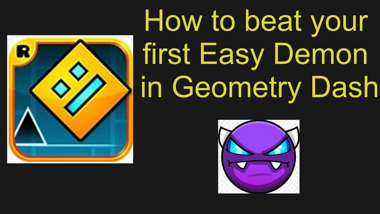 How to beat your first demon in Geometry Dash 2.2 - YouTube