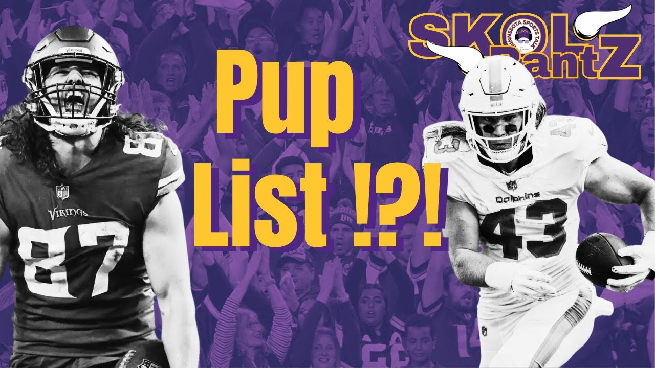 Is Van Ginkel Going to the Pup List? | Minnesota Vikings - YouTube