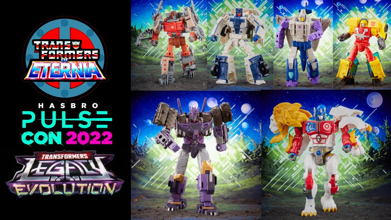 Hasbro Pulse con 2022 Transformers Legacy Evolution reveals - YouTube