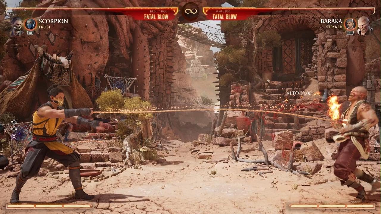 Mortal Kombat 1. SCORPION TUTORIAL PS5 .Básico y avanzando - YouTube