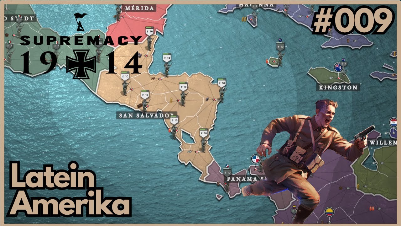 Supremacy 1914/ 100ter Map/ Ausblick über den Pazifik/ #09 / [german ...