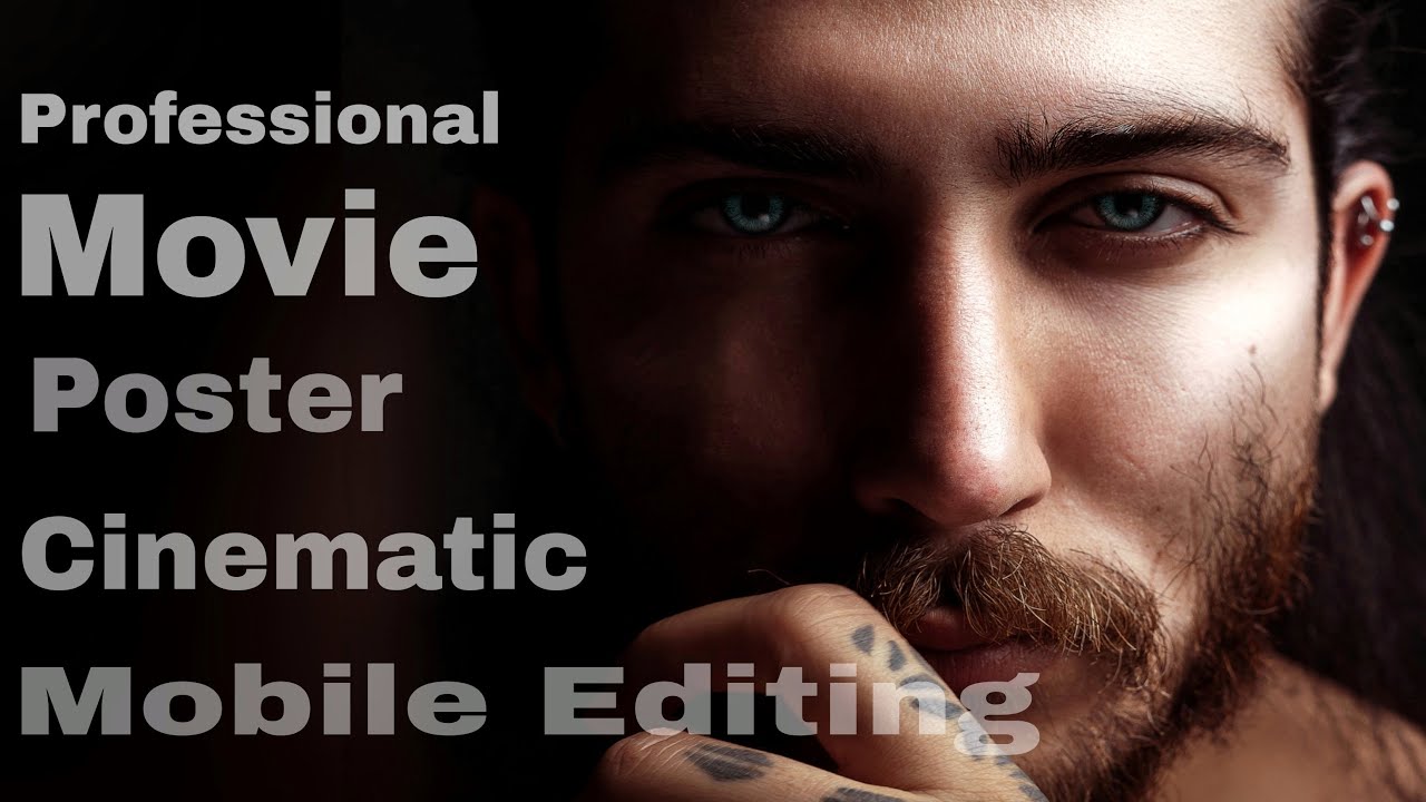 Best Movie poster design Editing in mobile//Picsfixer - YouTube