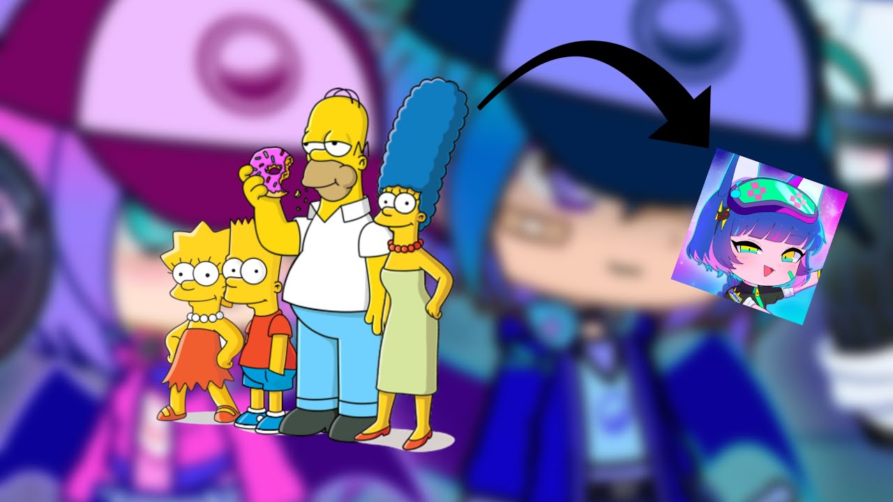 Making The Simpsons in Gacha Club! - YouTube