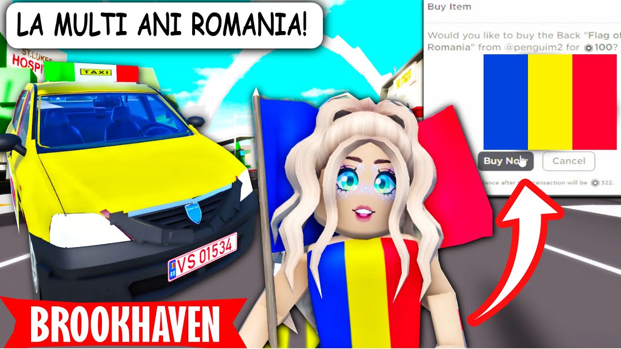 ROBLOX BROOKHAVEN, LA MULTI ANI ROMANIA! - YouTube