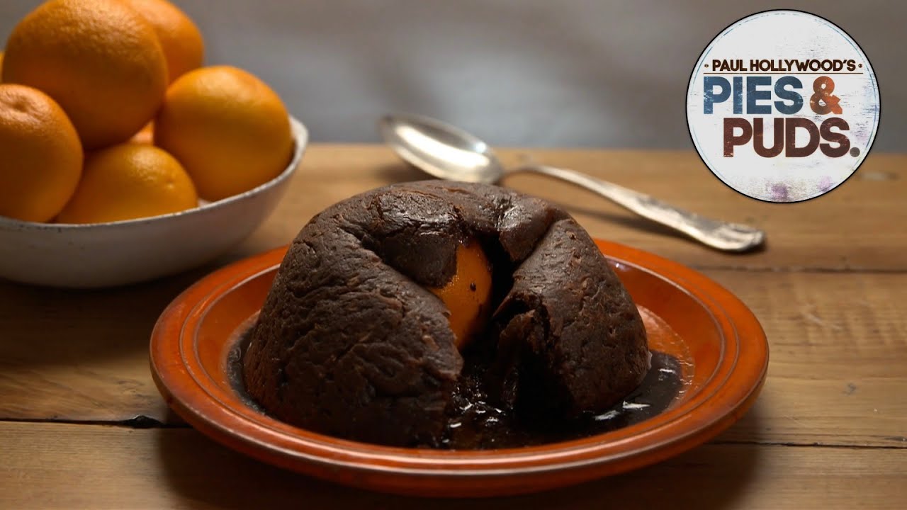 How to bake a TASTY Chocolate Orange Pond Pudding | Paul Hollywood’s ...
