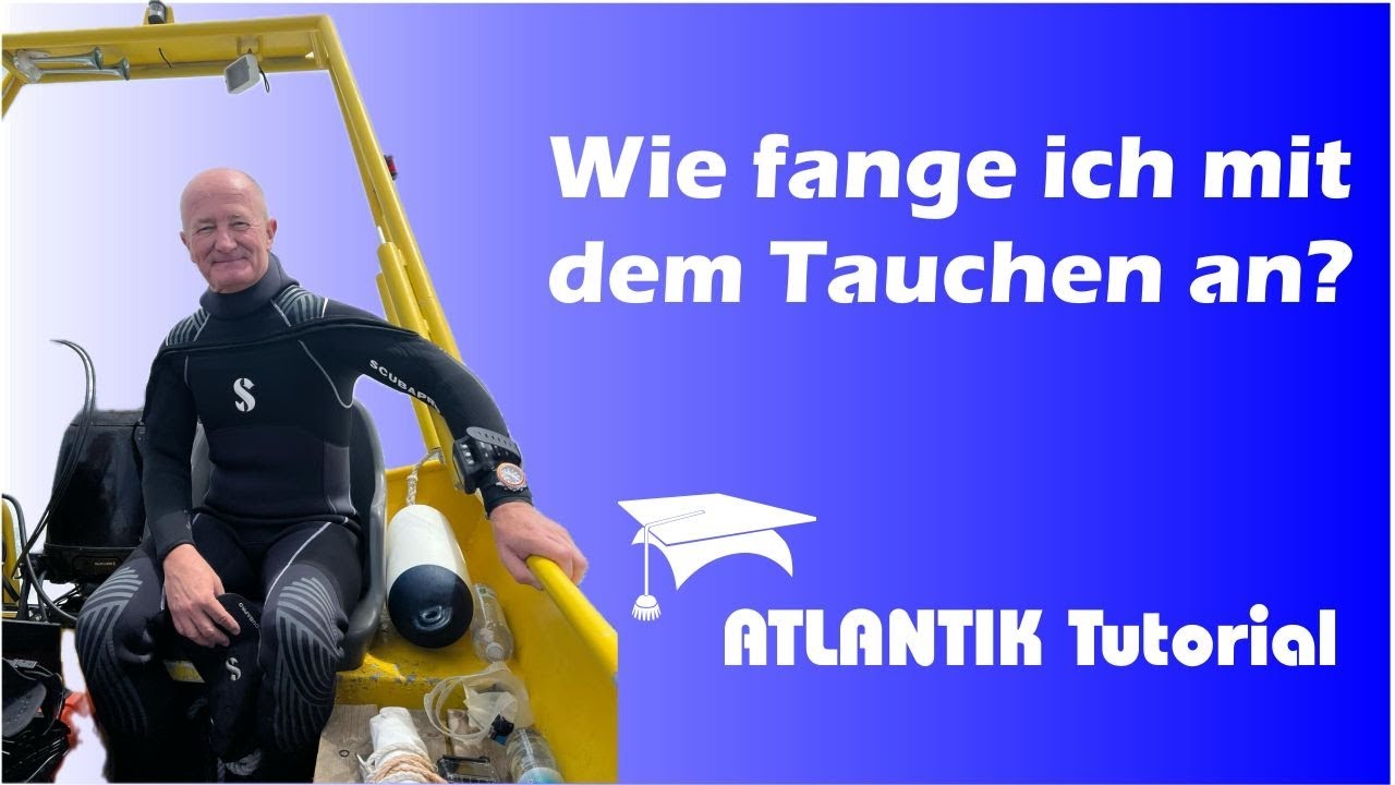 Wie Beginne ich mit dem Tauchen - Tutorial für Anfänger - YouTube