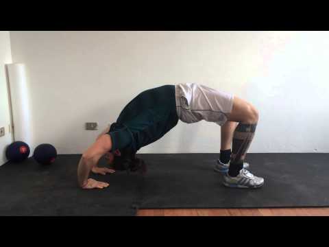 Belly Up Bridge for Spinal Flexibility