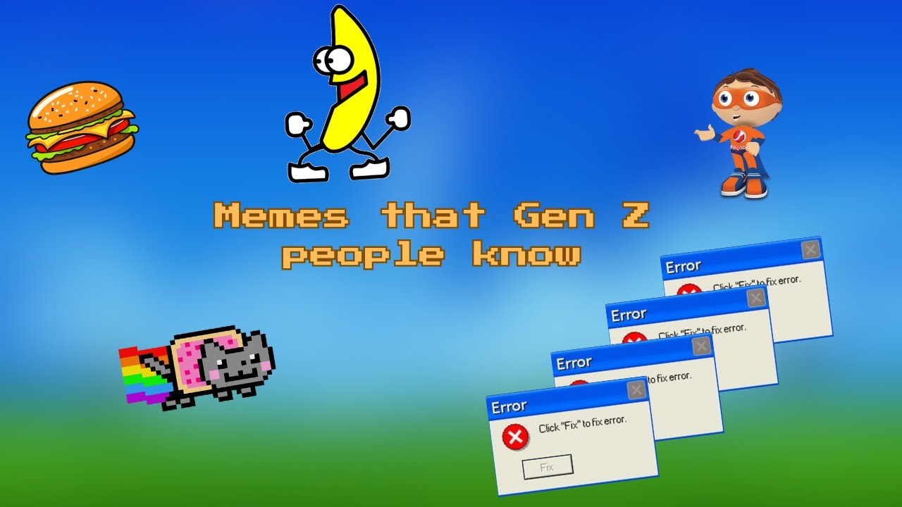 Memes that only 2008 - 2010 Gen Z kids know - YouTube