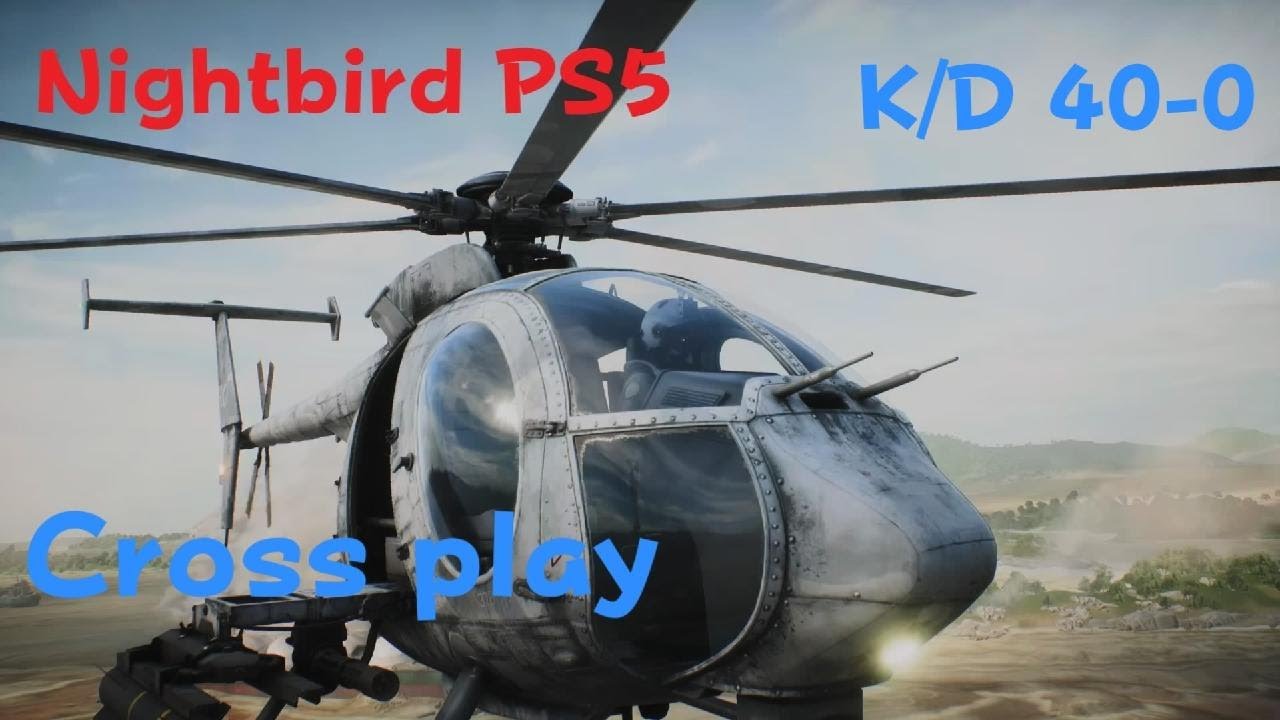 Battlefield 2042 Conquest nightbird PS5 Cross play first try - YouTube