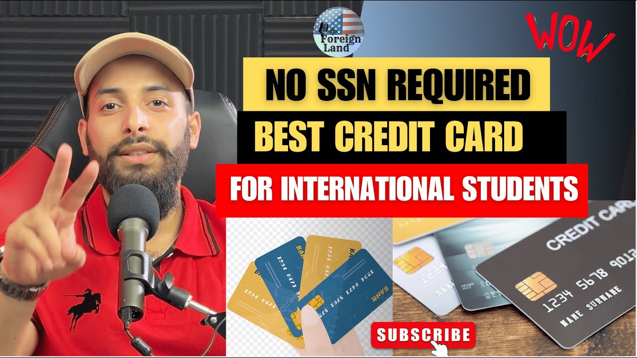 No SSN, No Problem| Getting Credit Cards as an International Student # ...