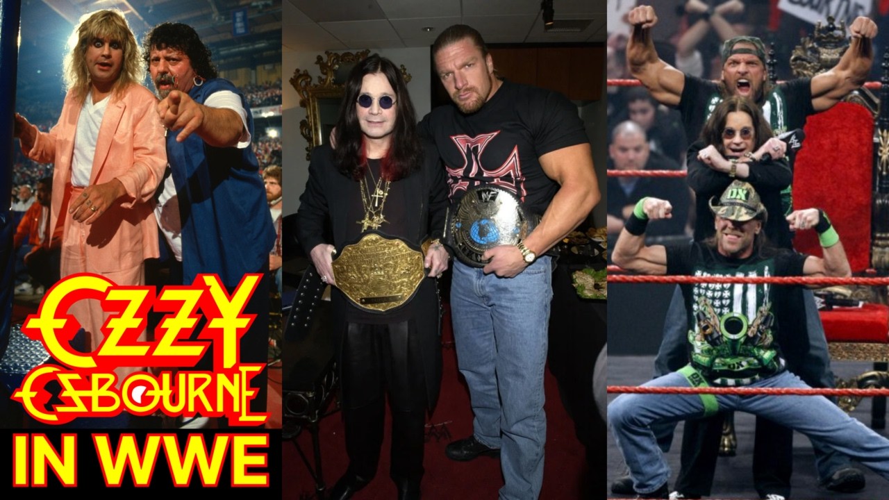 When Ozzy Osbourne Appeared in WWE! - YouTube