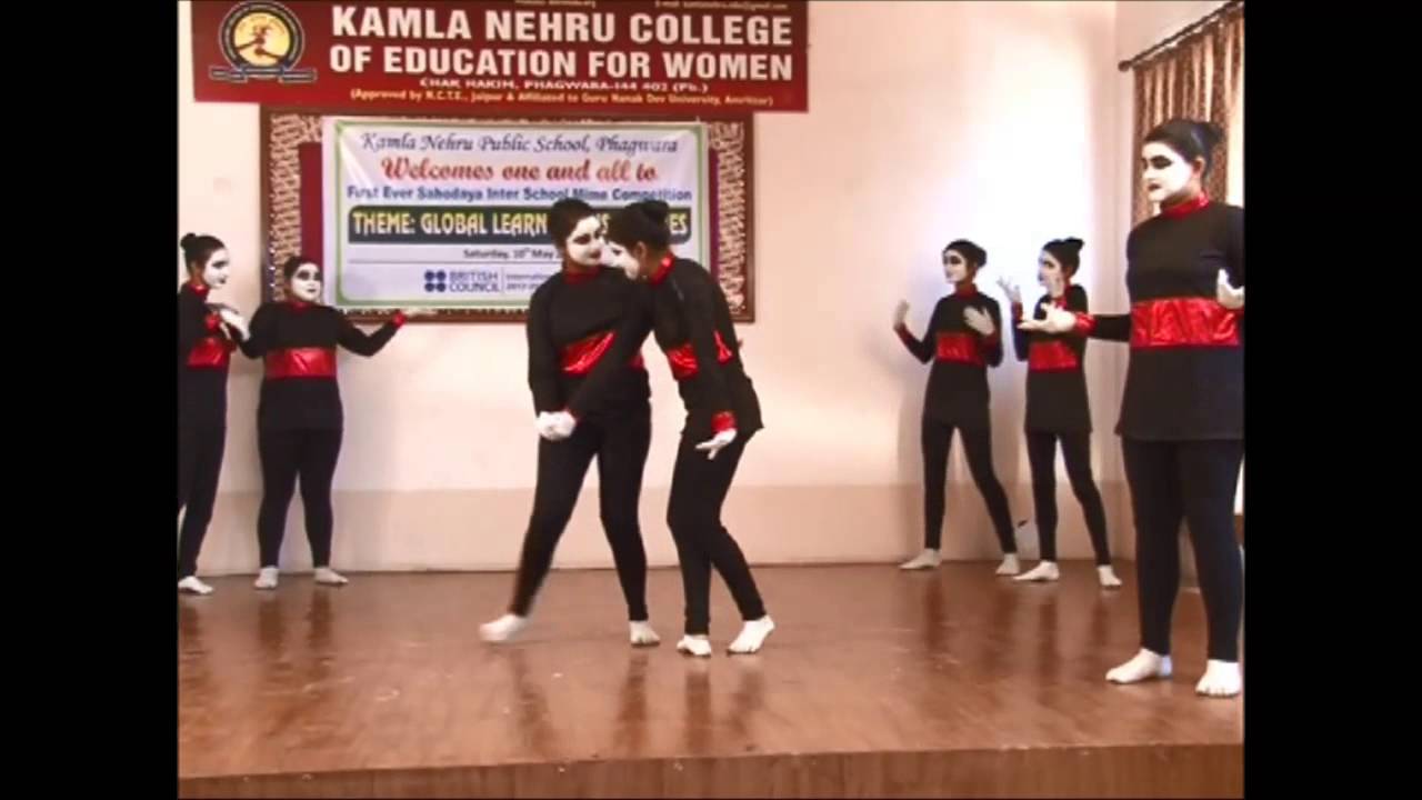 Best Team Selected for Inter School Mime Competition Team No. 18 - YouTube