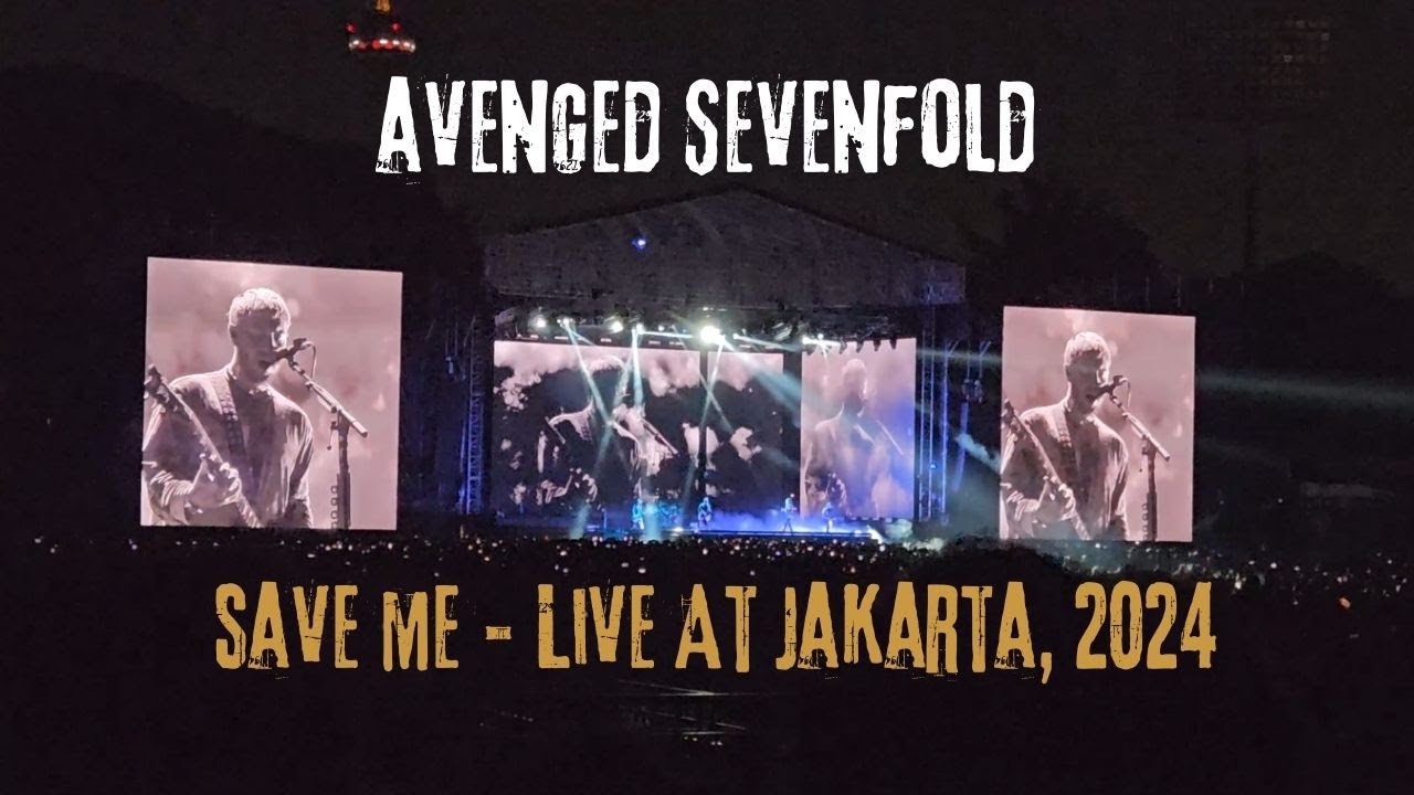 14. Avenged Sevenfold - Save Me (Live at Jakarta, 2024) - YouTube