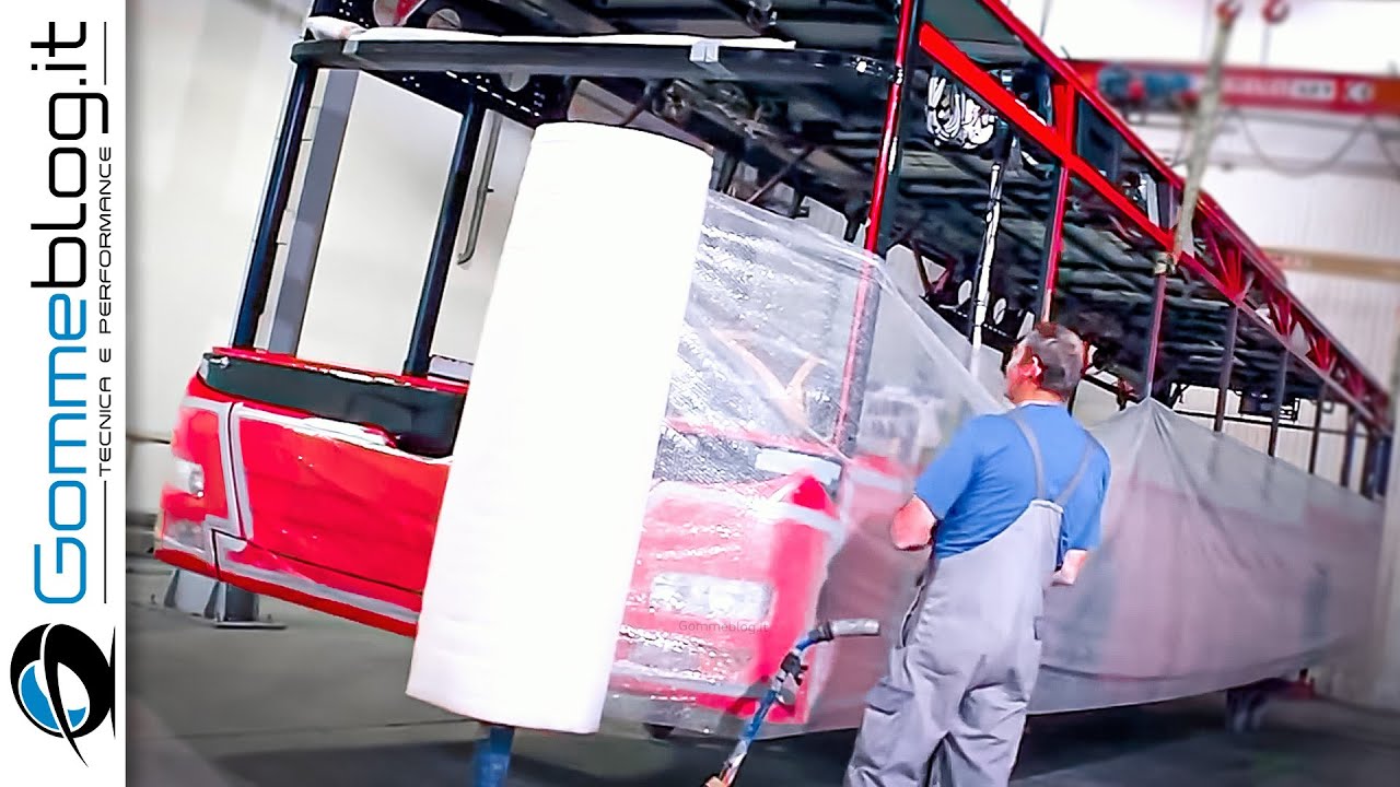 MAN Bus Production Mega Factories 🚌 PRODUCTION ⚙ ASSEMBLY - YouTube