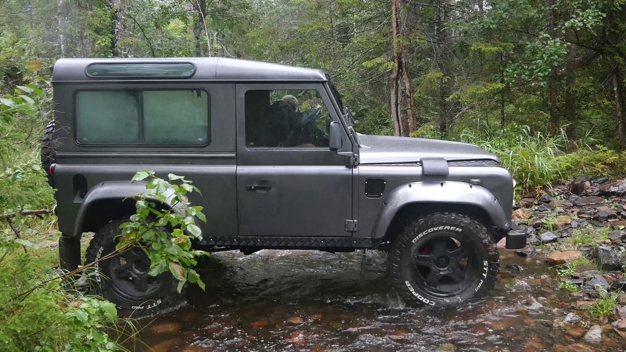 Twisted Land Rover Defender Crossing river- Promo 4 - YouTube