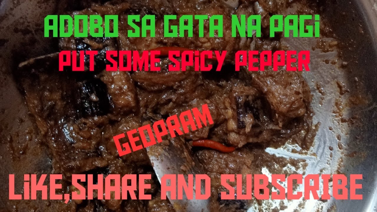 Adobong Pagi (Stingray) - YouTube